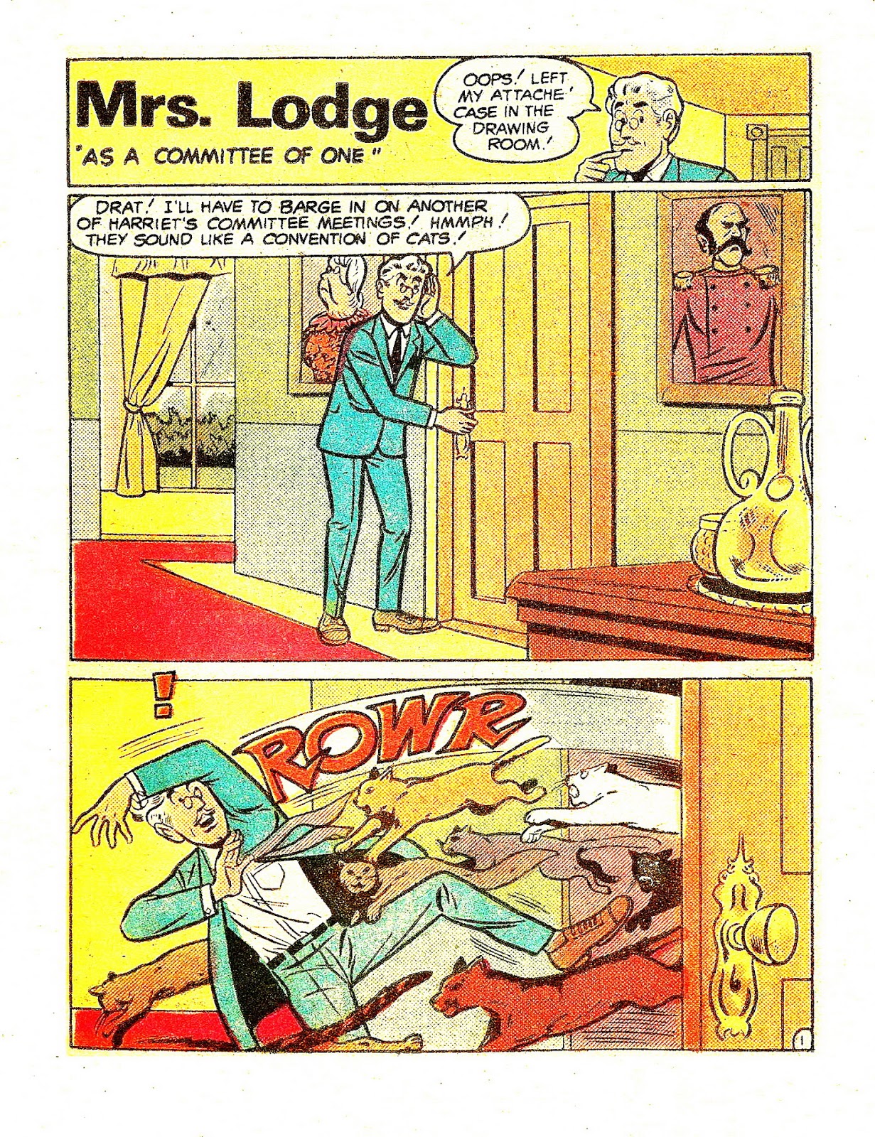 Four-Color Shadows: Mrs. Lodge-Bob Bolling-1969/1979