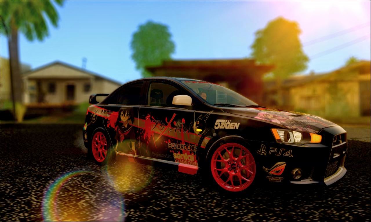 [PREVIEW] 2008 Mitsubishi Lancer Evo X Akame Ga Kill Itasha [Released ...