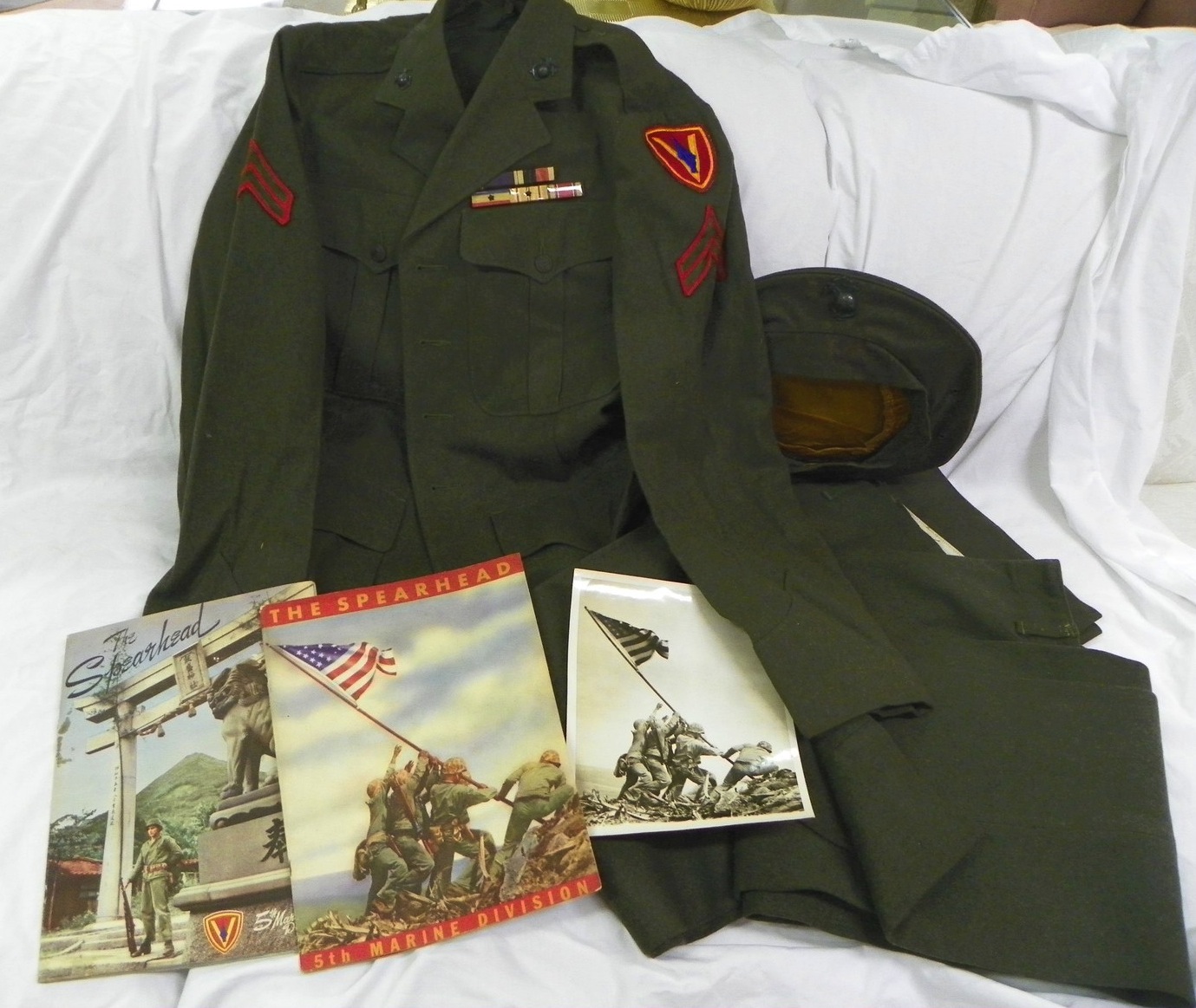 Marines In Forest Green: WWII USMC Corp. 5th Marine Division