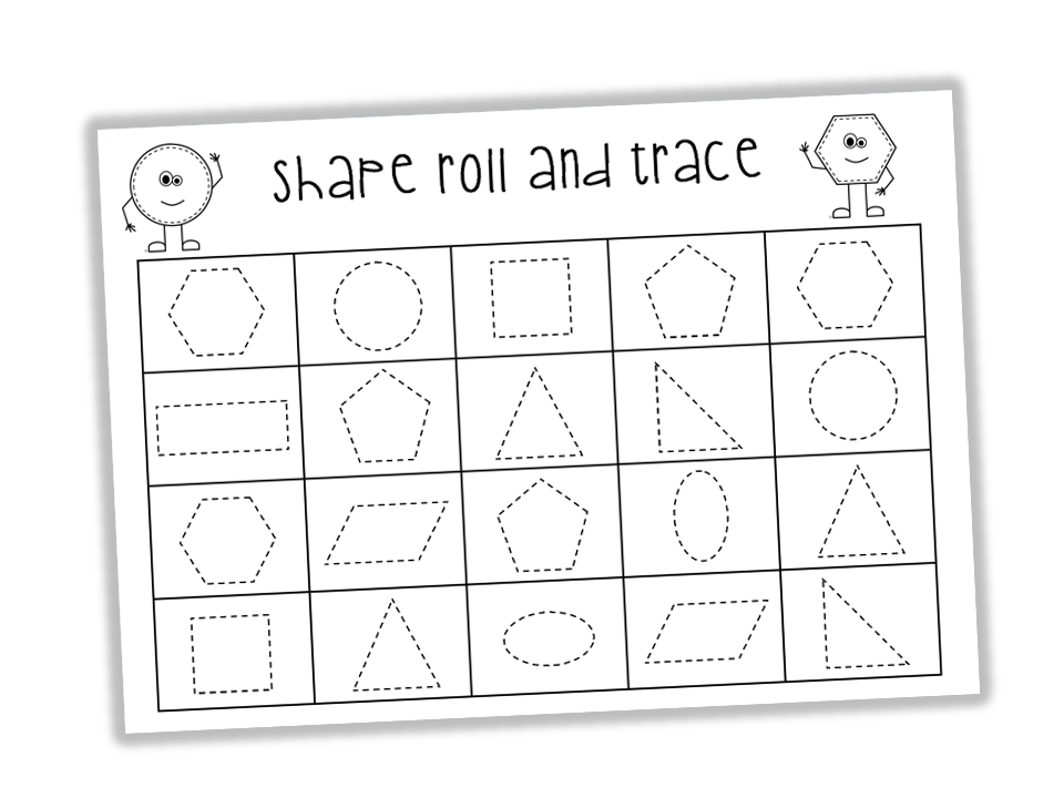 Early Years Fun: Friday Game Day..... 2D shapes game freebie
