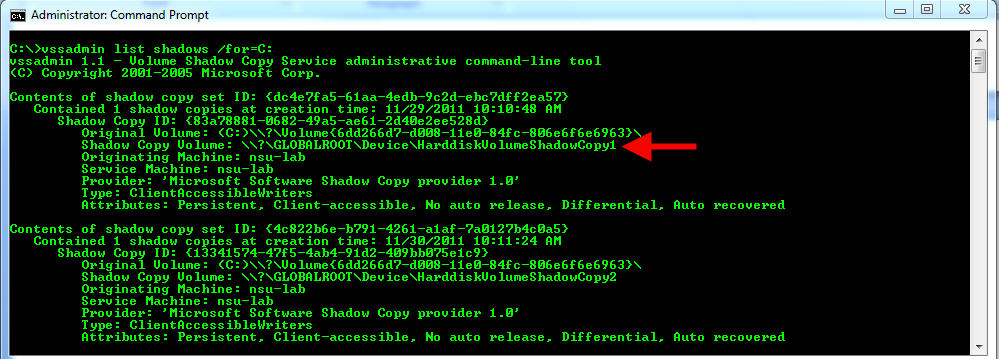 Journey Into Incident Response: Ripping VSCs – Practitioner Method