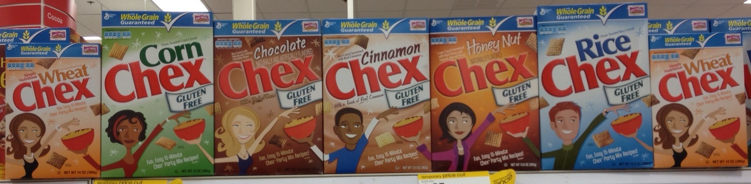 New Chex box design blew my mind when put in order.