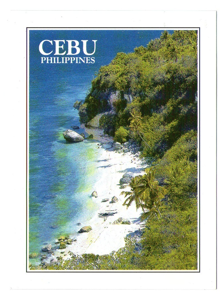 Postcards Journey: Philippines - Cebu , Tropical Beach