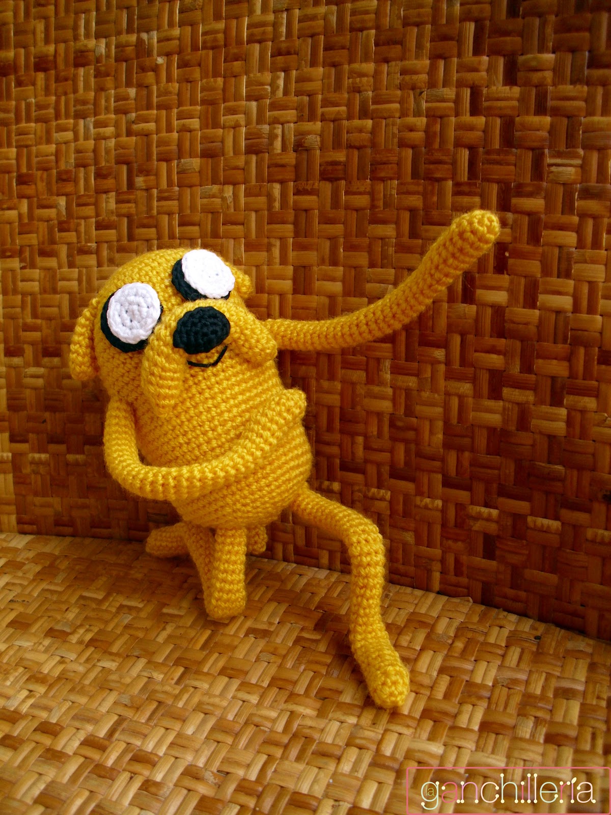 la ganchillería: Jake el perro