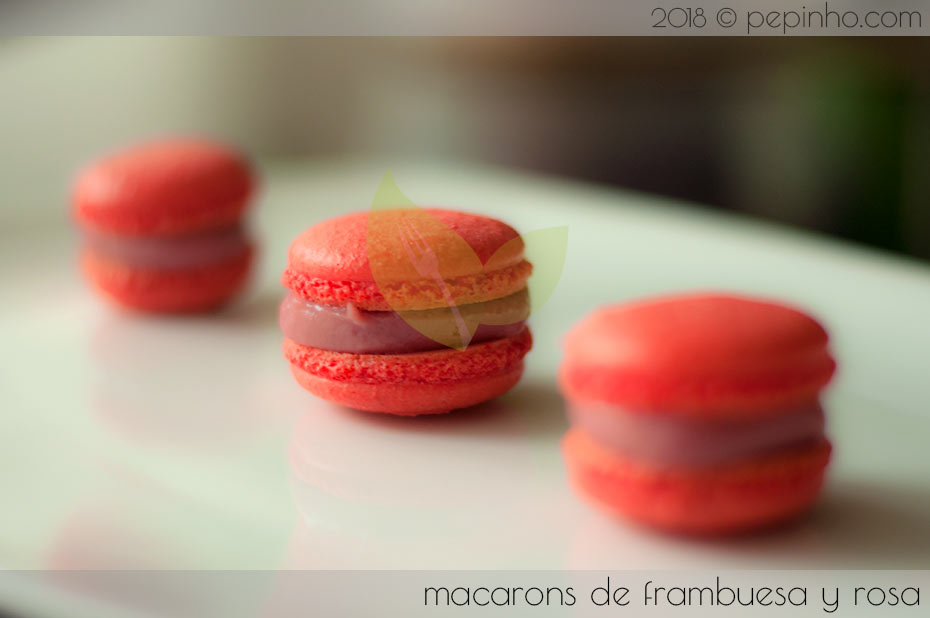 i-Recetas: Macarons rosa y frambuesa
