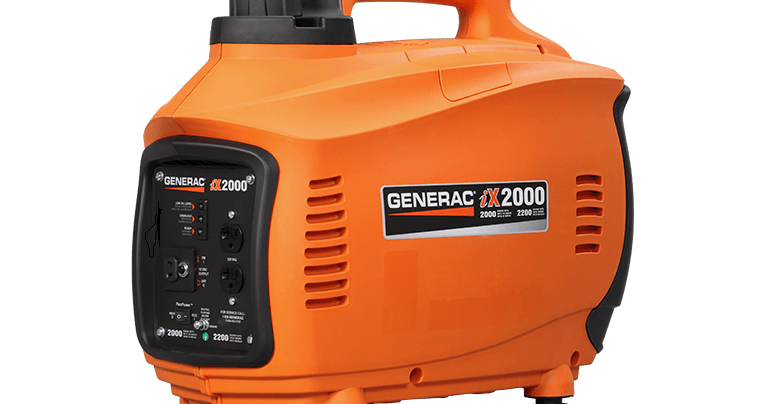 Best Portable Generator Reviews: Generac 5793 iX2000 2,000 Portable ...