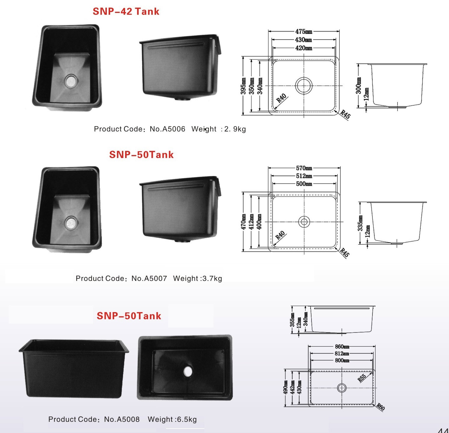 Sink PP | MEJA LABORATORIUM | LEMARI ASAM | FUME HOOD | LAMINAR AIR FLOW