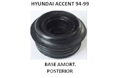 BASE AMORTIGUADOR POSTERIOR ~ cauchossa