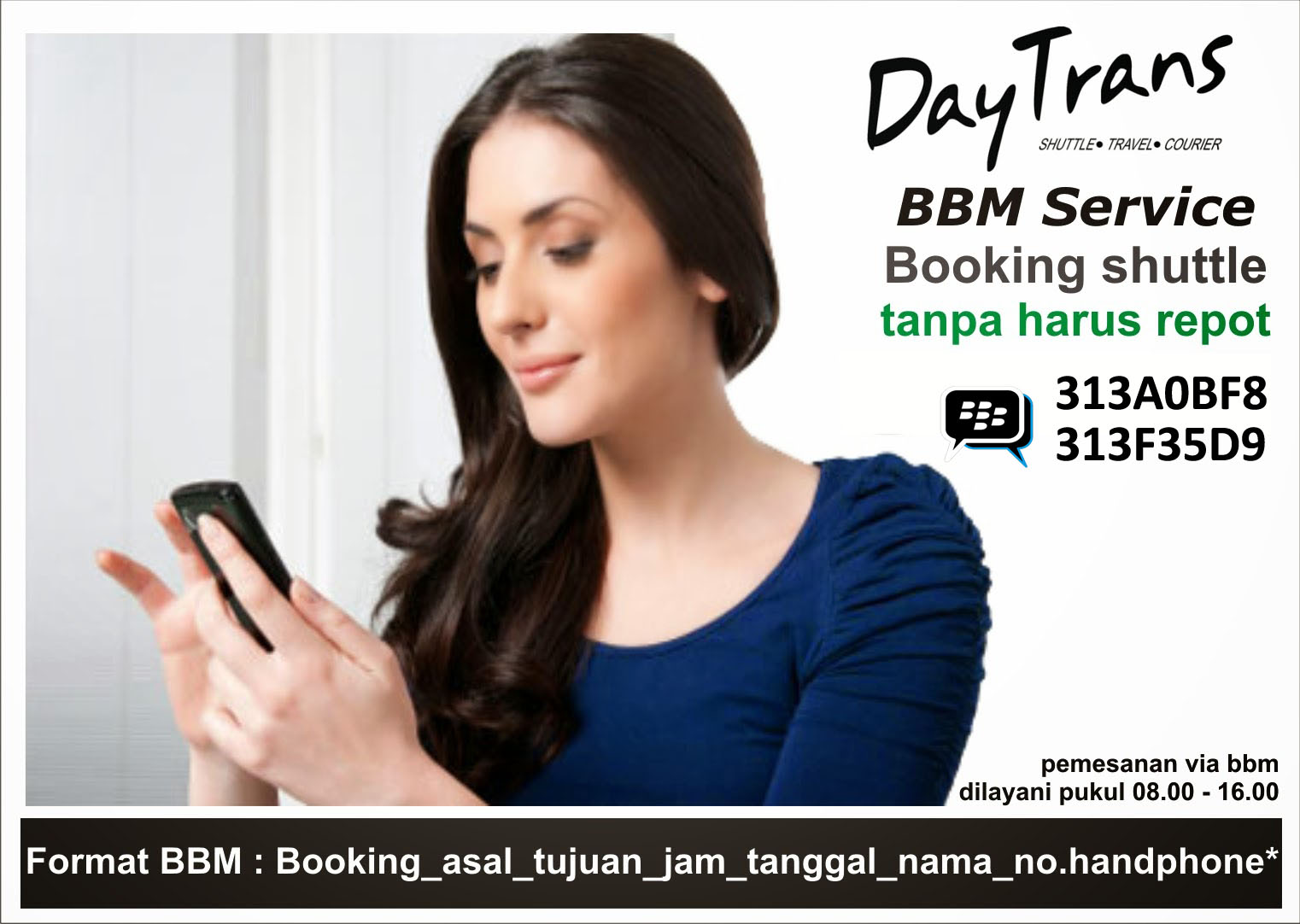 DayTrans Shuttle and Courier: Booking Shuttle Daytrans JATENG sekarang ...