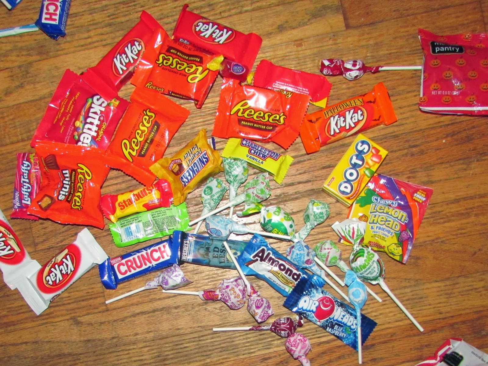 Simply Blessed Journey of Life: Post-Halloween Candy Sort