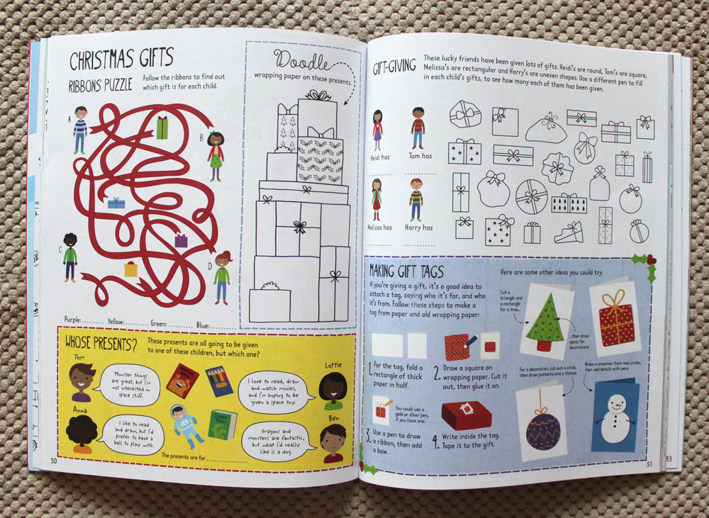 Laurenade: Merry Usborne Christmas Activity Book!