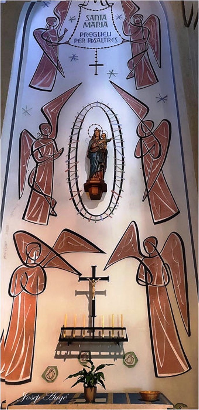 Conèixer Catalunya: TRESORS DE SANTA MARIA ASSUMPTA DE BLANES. ALTAR DE ...