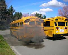 School Bus Mechanic: Diesel Engine Exhaust Defining Different Smoke Color