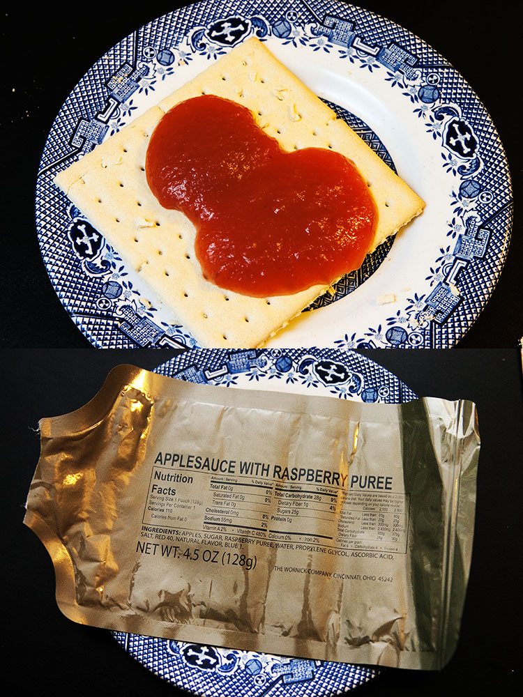 Women and Dreams: MRE Menu 3: Chicken, Noodles and Vegetables, in Sauce