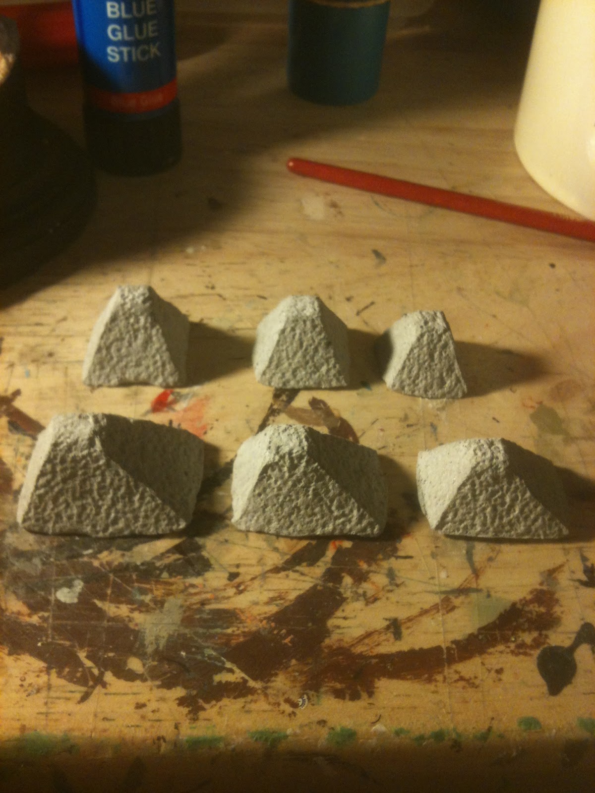 Scale Model Workbench: DIY Dragons teeth