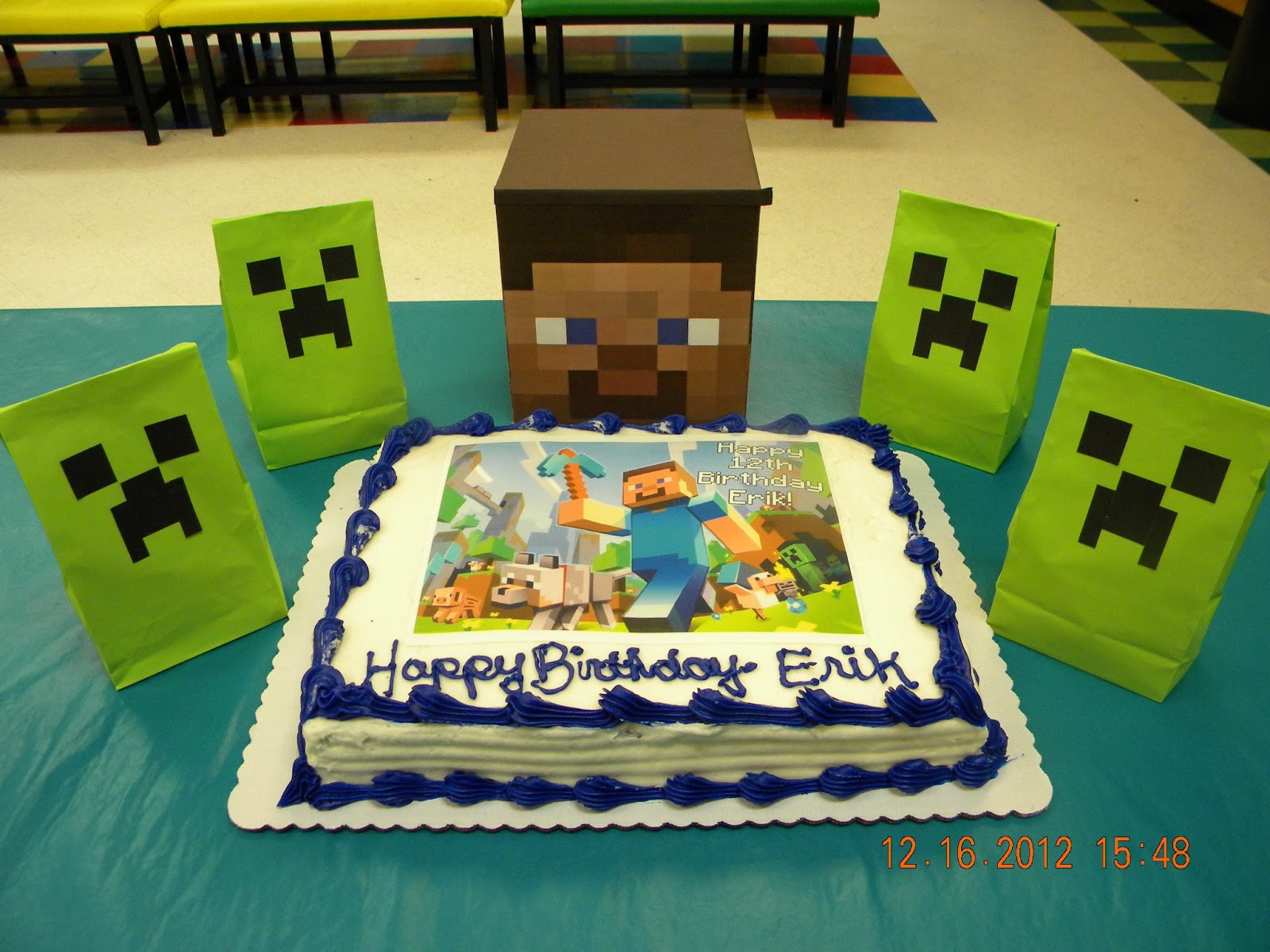 Scrappy Sugar Girl: Minecraft Birthday Party, Pt. 2
