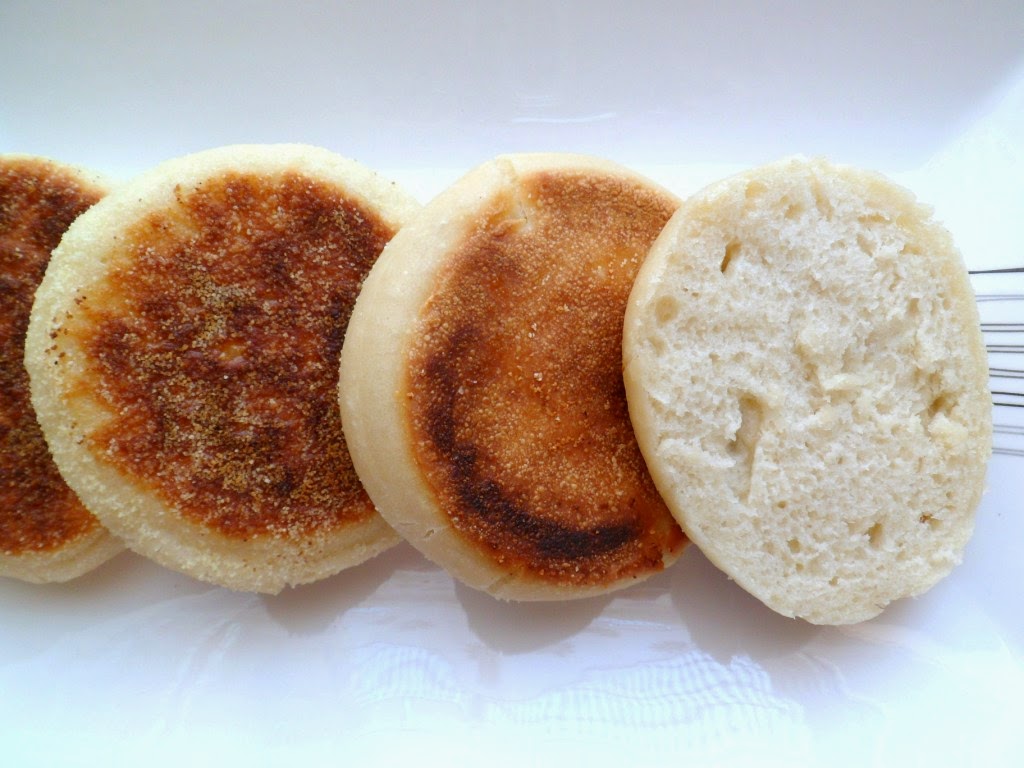 Les Crocs du Loupinet: Petits pains muffins anglais