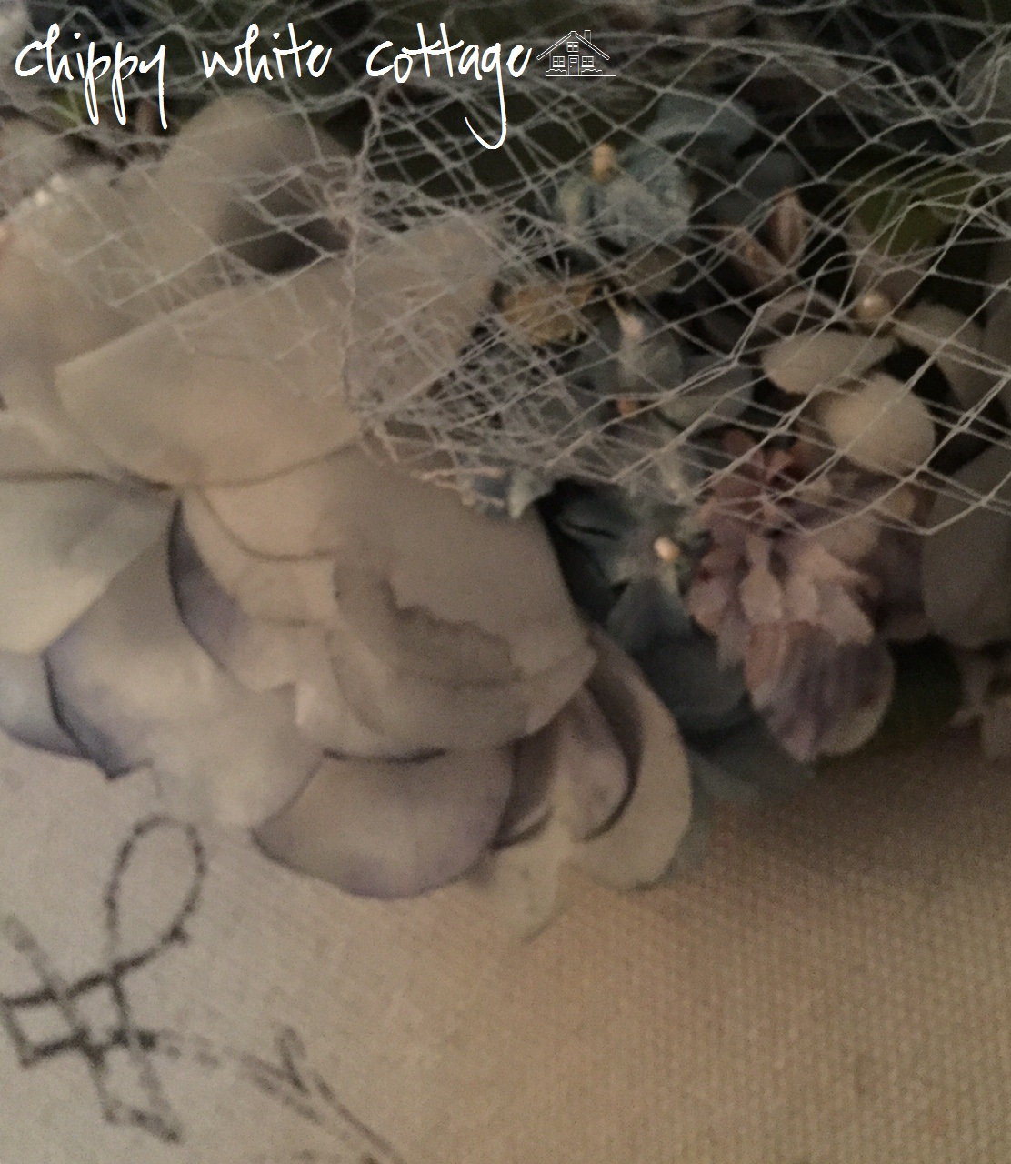 Chippy White Cottage: Easter Bonnet...With all the Frills upon it