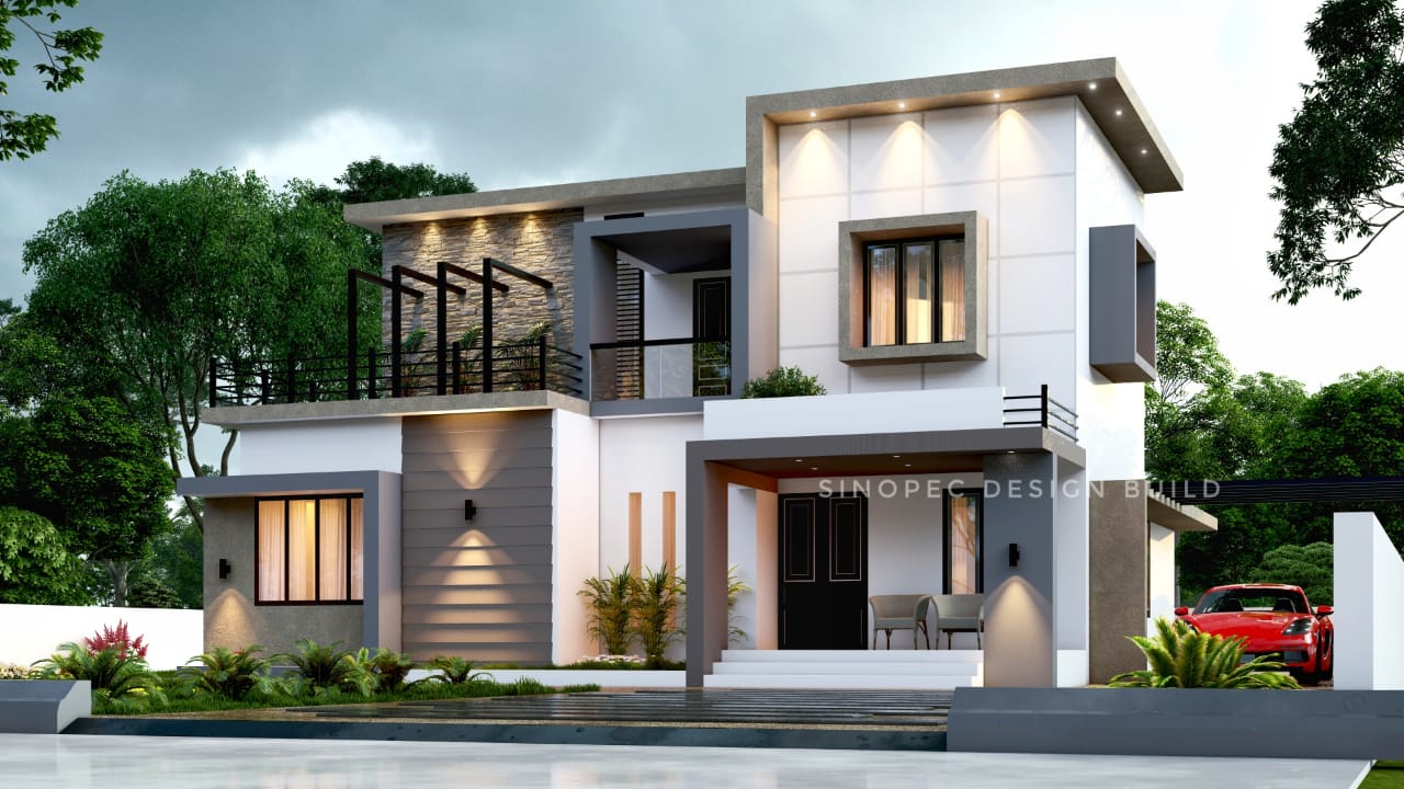 KERALA HOME DESIGNS -VEEDU DESIGNS: 1878 sqft box type house- Kerala ...