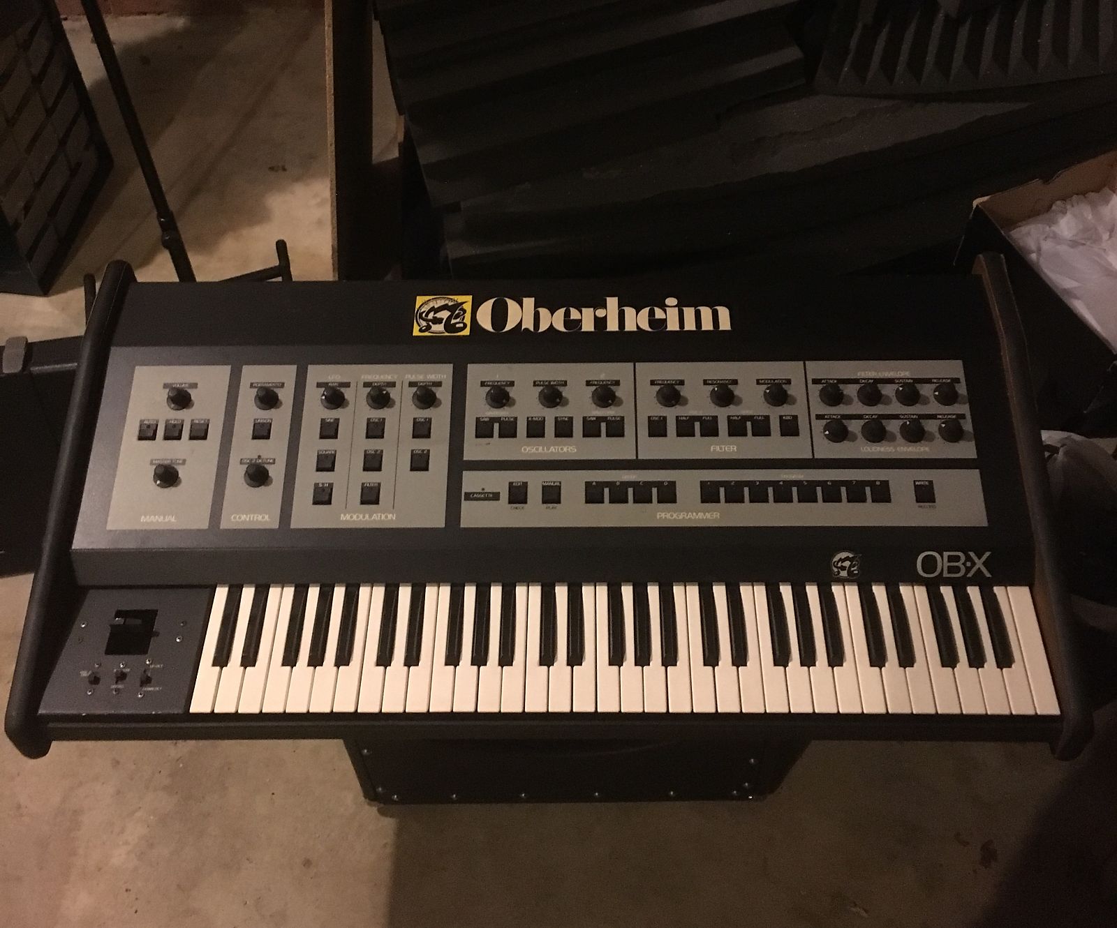MATRIXSYNTH: 1979 Oberheim OB-X Rev 1 SN 793509