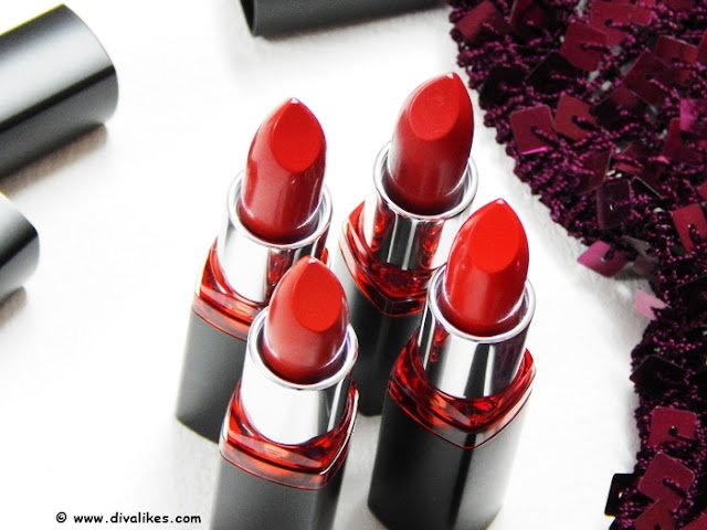 Maybelline Color Show Big Apple Red Lipstick Collection – First ...
