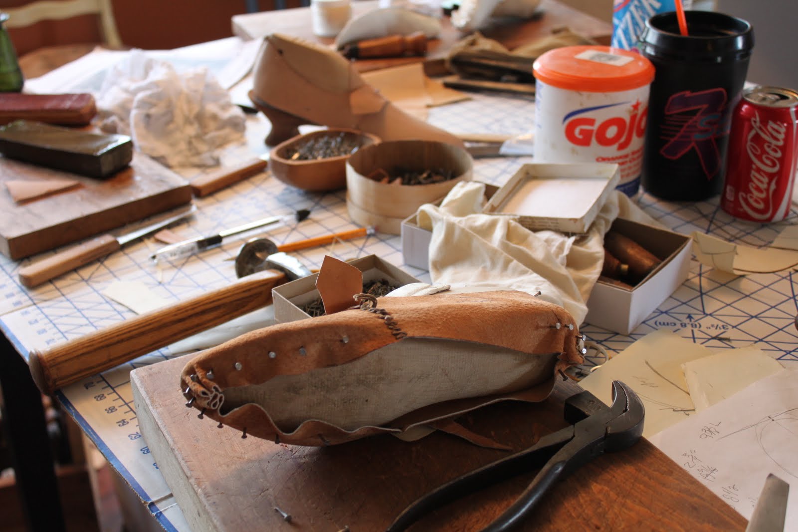 Diary of a Mantua Maker: Shoemaking Workshop in NY