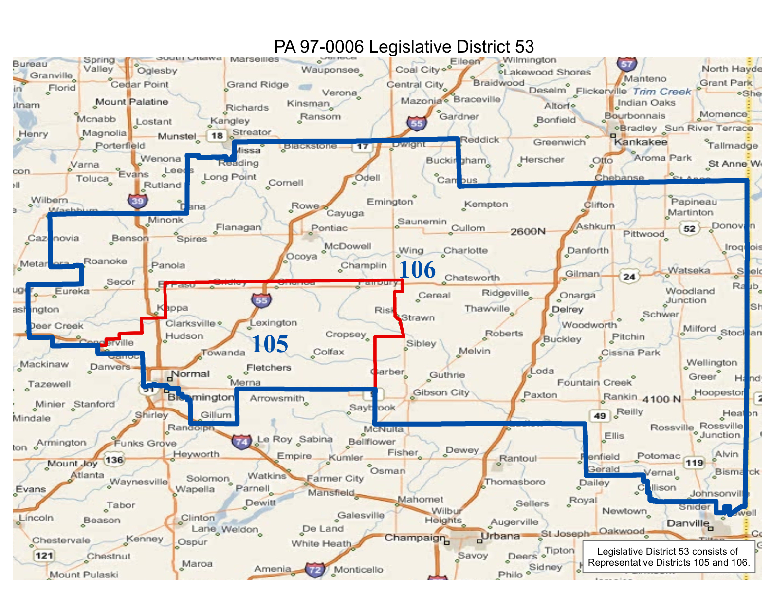 Will County Politics: Realigned Illinois State Legislative and State ...