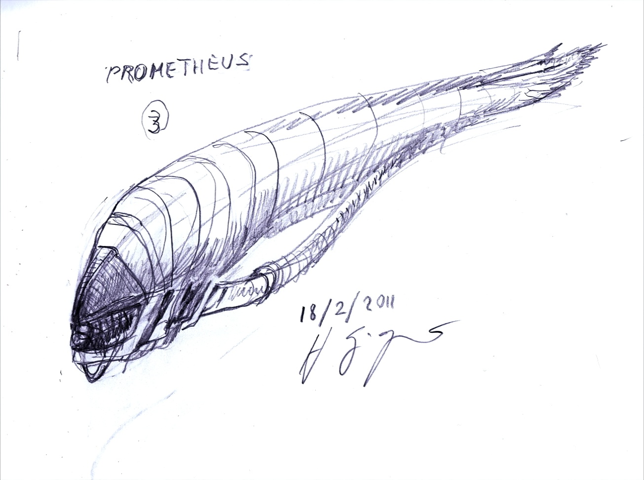 Alien Explorations: Prometheus : HR Giger's alien beasts