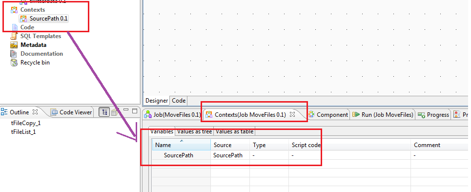 How to Copy or Move Multiple Files from One Folder to Another Folder using Talend