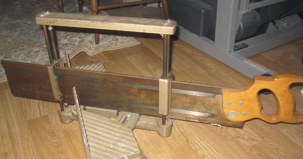 The Valley Woodworker: Craftsman Miter box