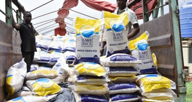 Lagos Rice To Sell For N12,000 ,N6,000,N2,500 As 70 Trailers Arrive Lagos