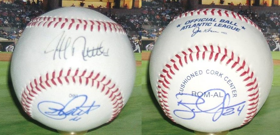 Atlantic League Baseball Autographs: Atlantic League 1,000 Hit Club ...