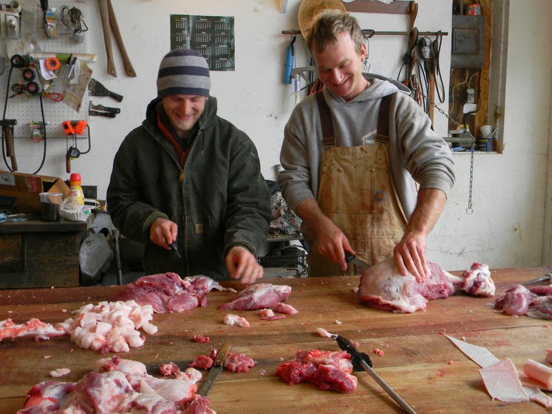 Home Joys: Hog Butchering 2013