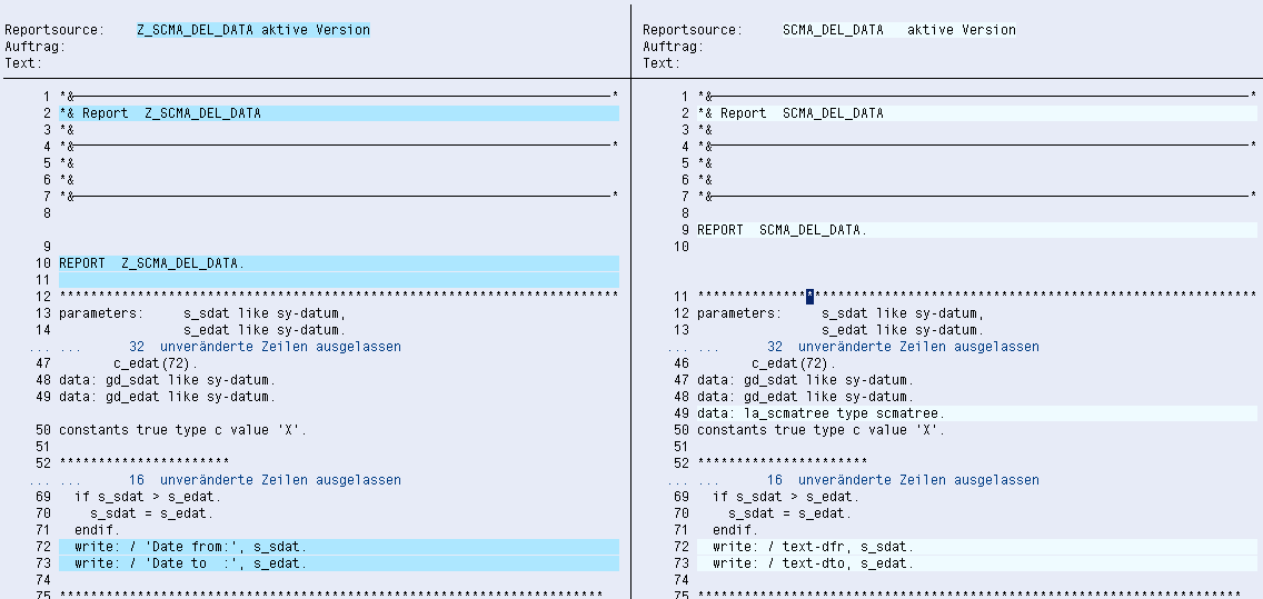 SAP Basis und Solution Manager: Analyse des kundeneigenen ABAP Codes z ...