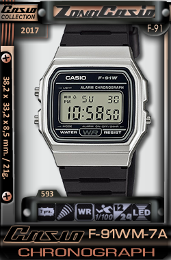 Casio F-91: Las diferentes variantes de los F-91