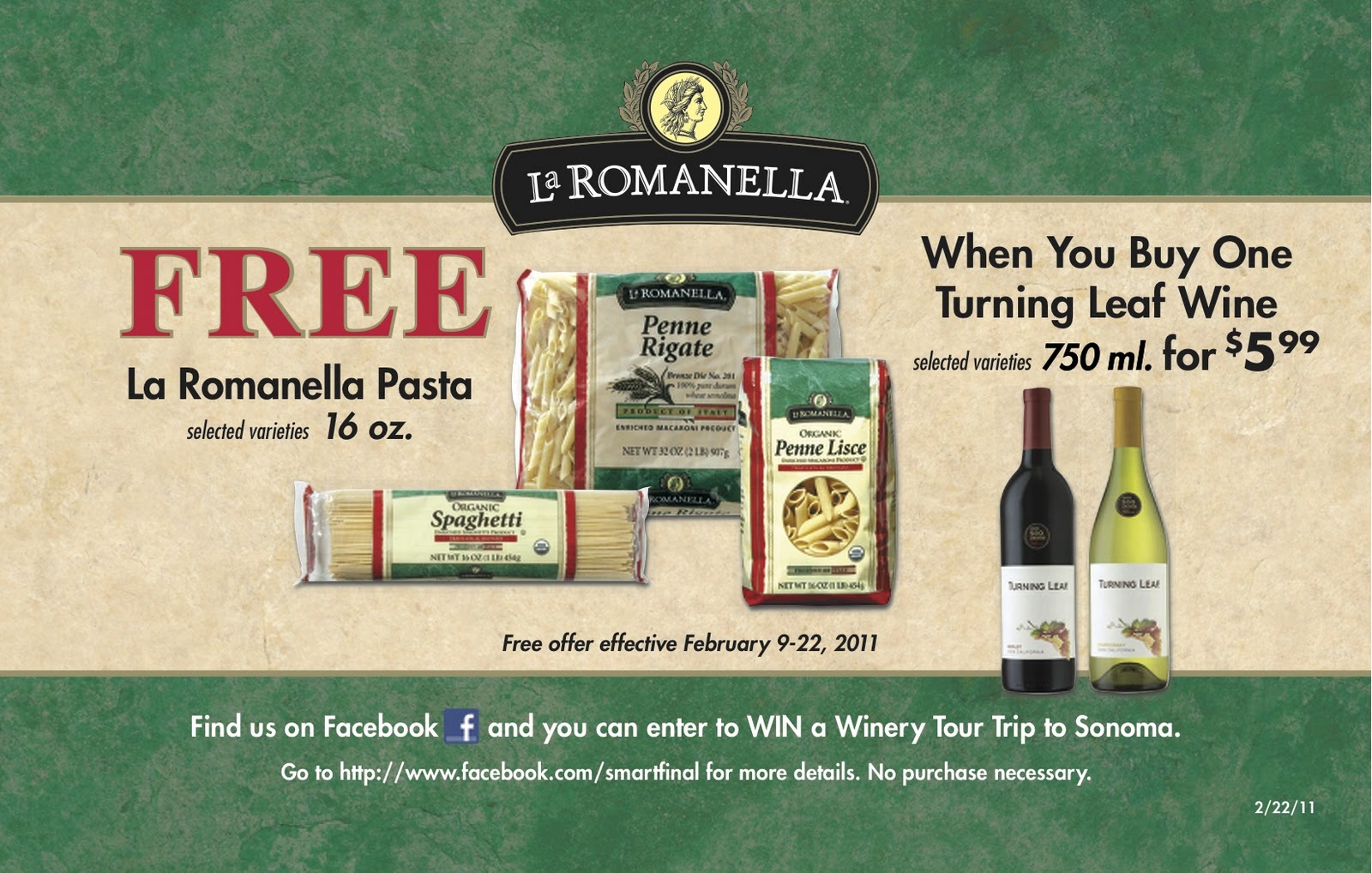 Learning to Sow: Smart & Final La Romanella Products, Giveway, and Recipe
