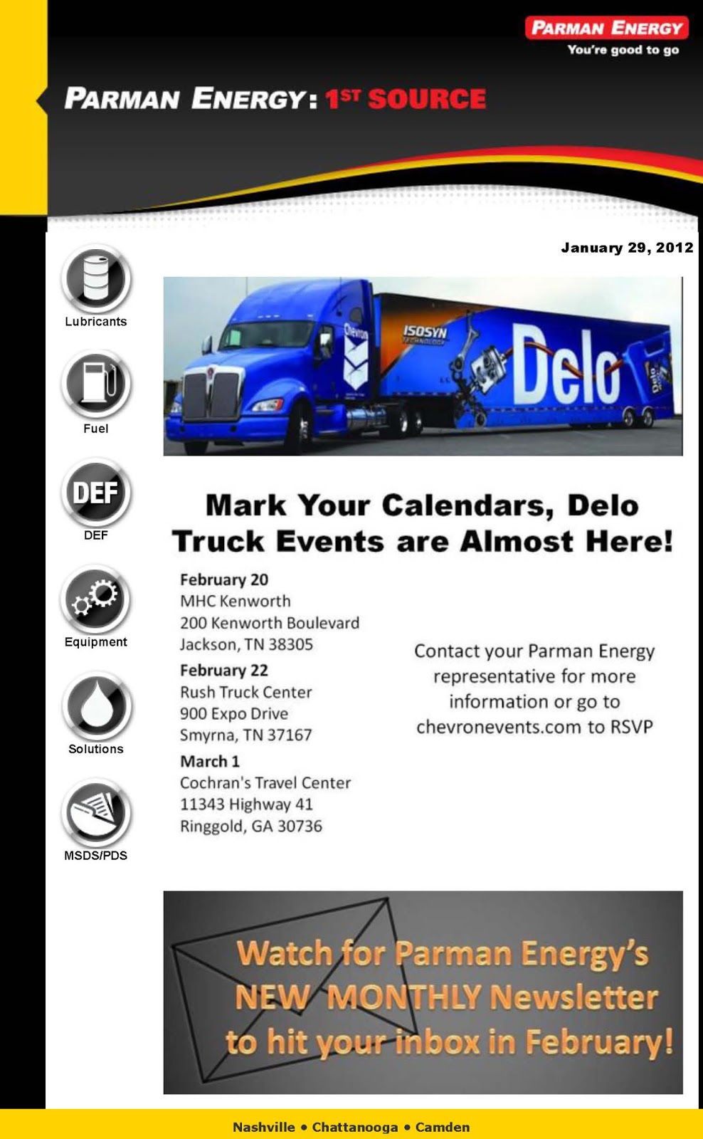 Parman Energy Newsletter