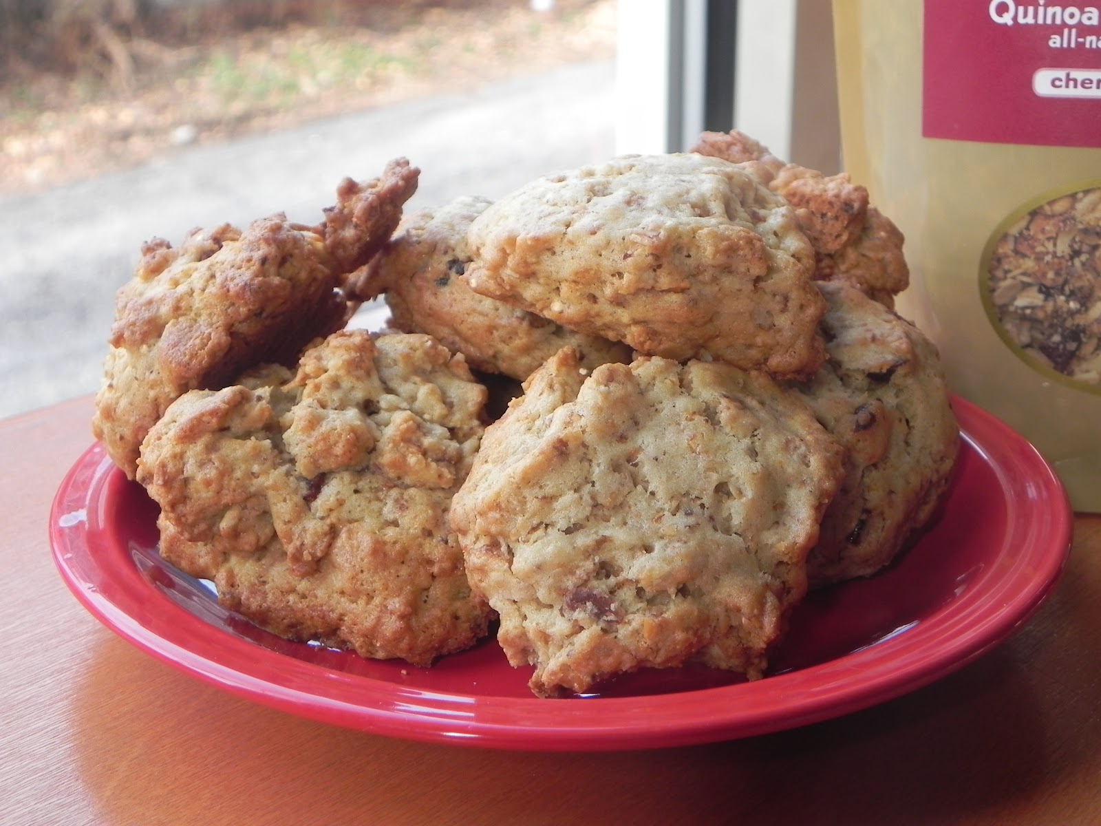 Granola Factory Baking Bits: Cherry Almond & Quinoa Breakfast Cookie