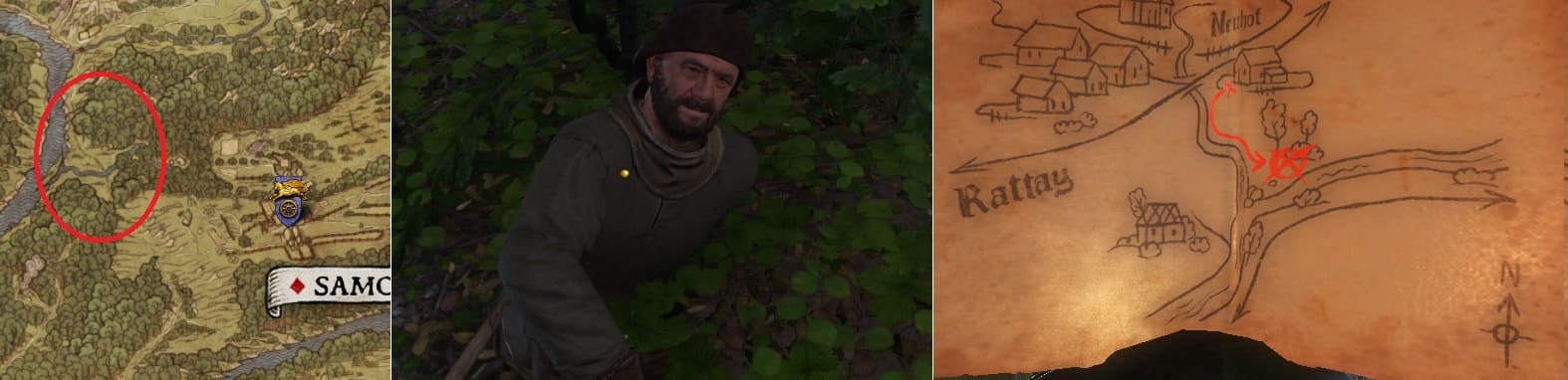 킹덤 컴 보물지도 공략 / 보물 사냥꾼 헨리의 모험 / KCD Treasure Map locations