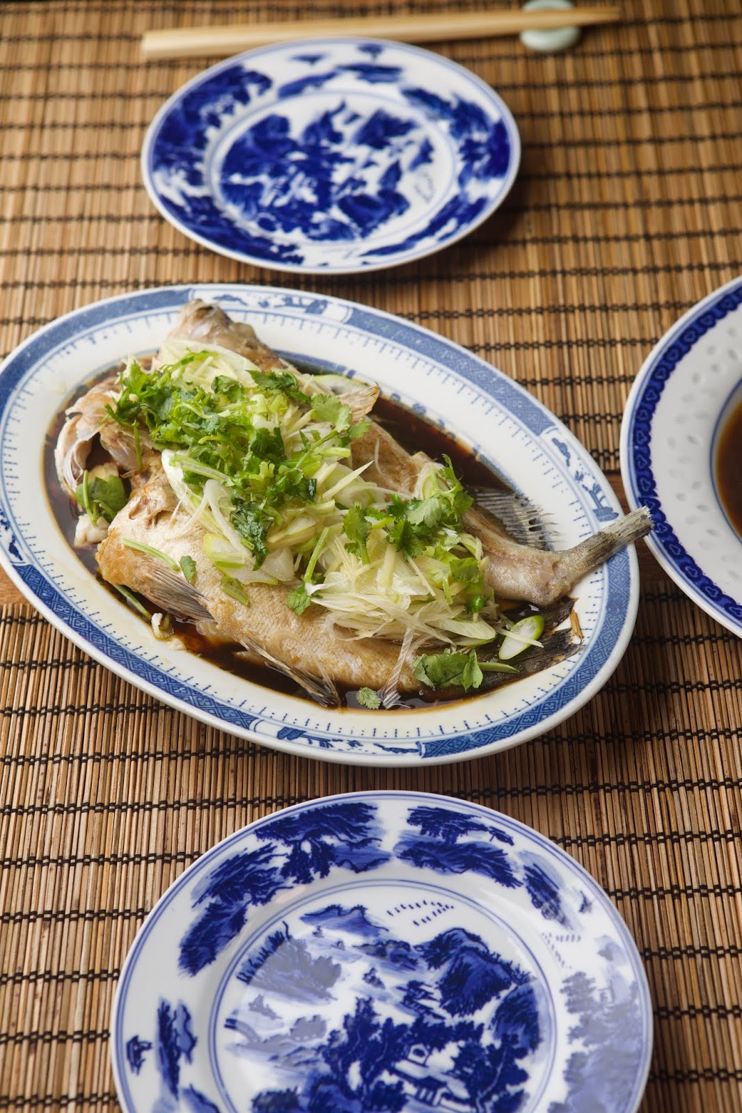 OISHII!: Steam fish dinner