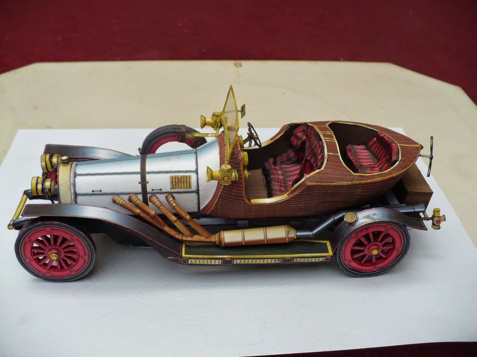 Mike's models: CHITTY CHITTY BANG BANG in a bottle