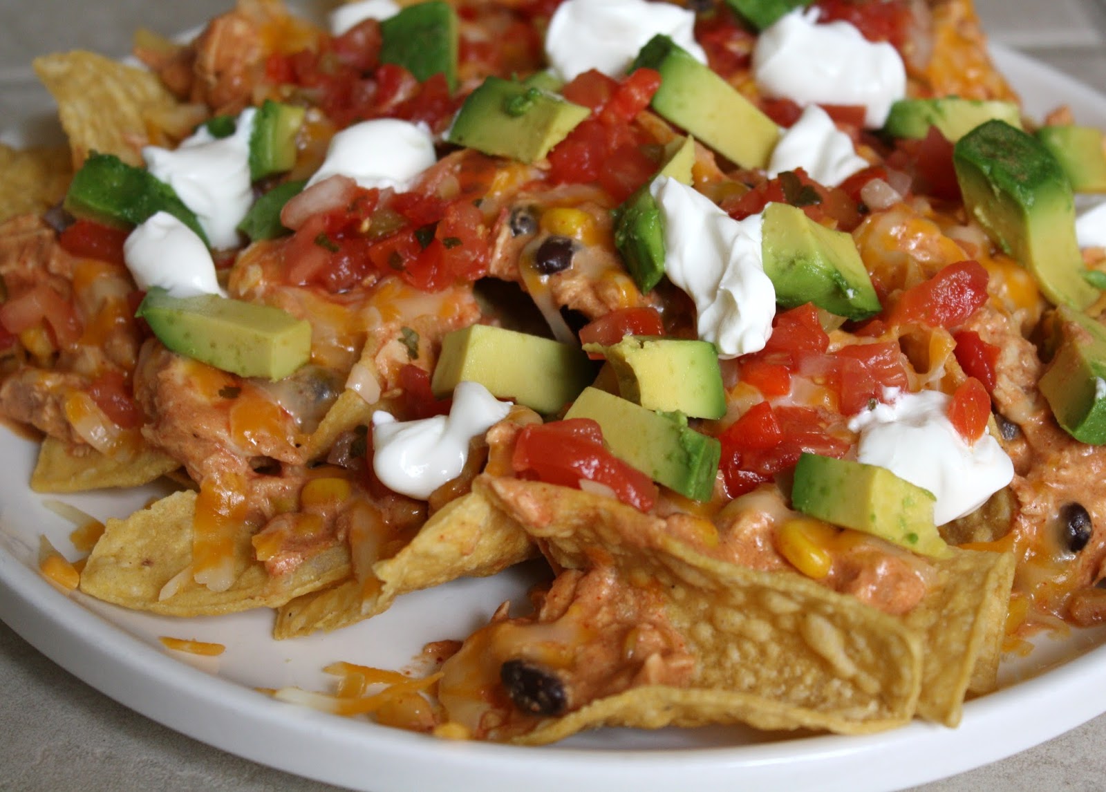 what's for dinner?: fiesta chicken nachos... 5 hours and 30 minutes