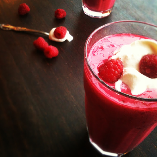 Butter & Chocolate -: - Red Raspberry Smoothie