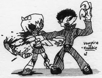 Children of the Night: Vampires Vs Zombies