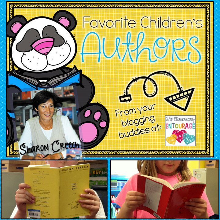 The Elementary Entourage: Favorite Children's Author - Sharon Creech