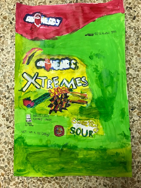 Clarketastic Art: 7th Grade Pop Art Candy Paintings