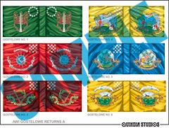 New AWI flags from Quindia: Gostelowe Return - American Colours ...