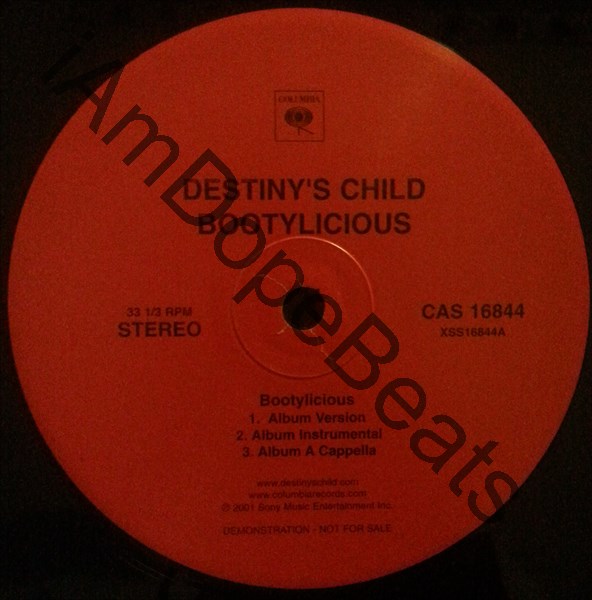 iAmDopeBeats Catalog: Destiny's Child - Bootylicious/Bootylicious (Rockwilder Remix) [Promo ...