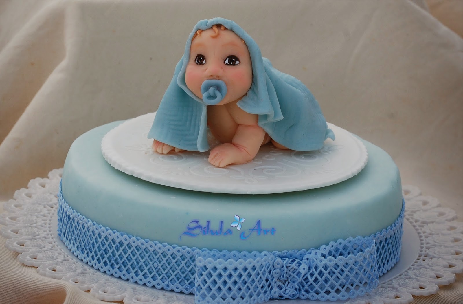 Silula Art: Bebè OOAK - Battesimo - Torte o bomboniere