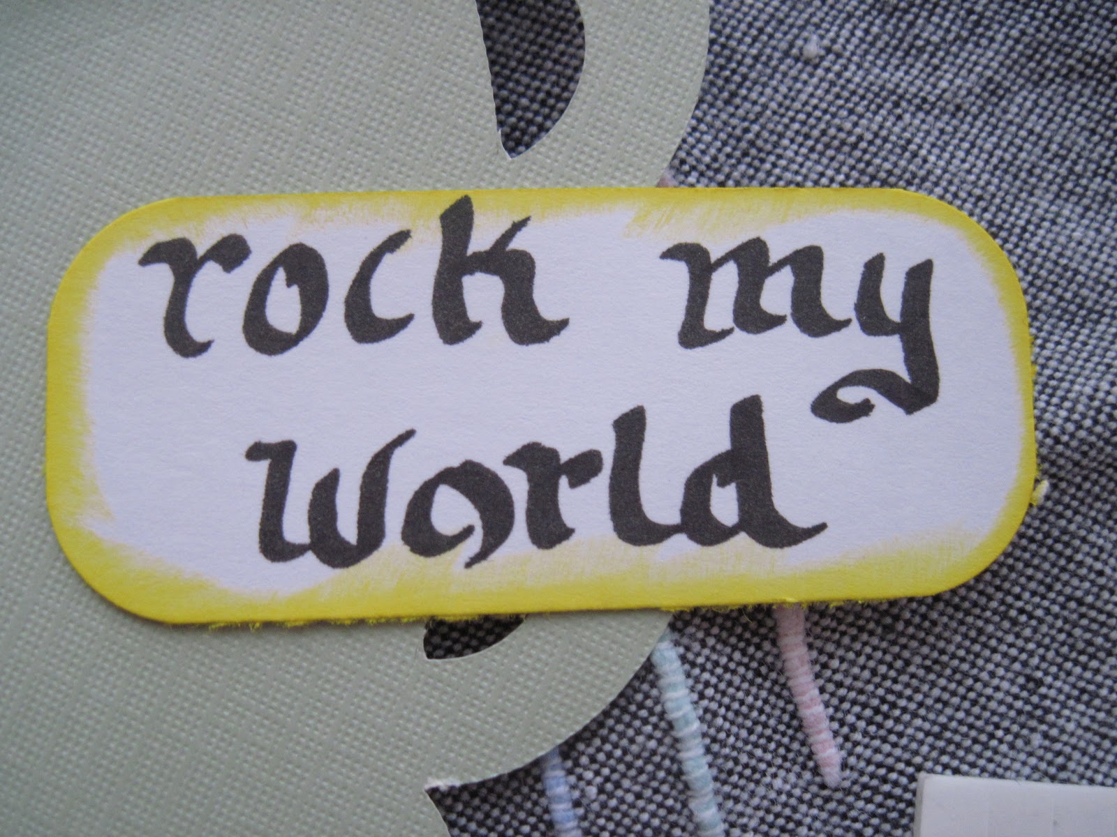 Her Craftiness: Rock My World . . . . . . Rocker Card
